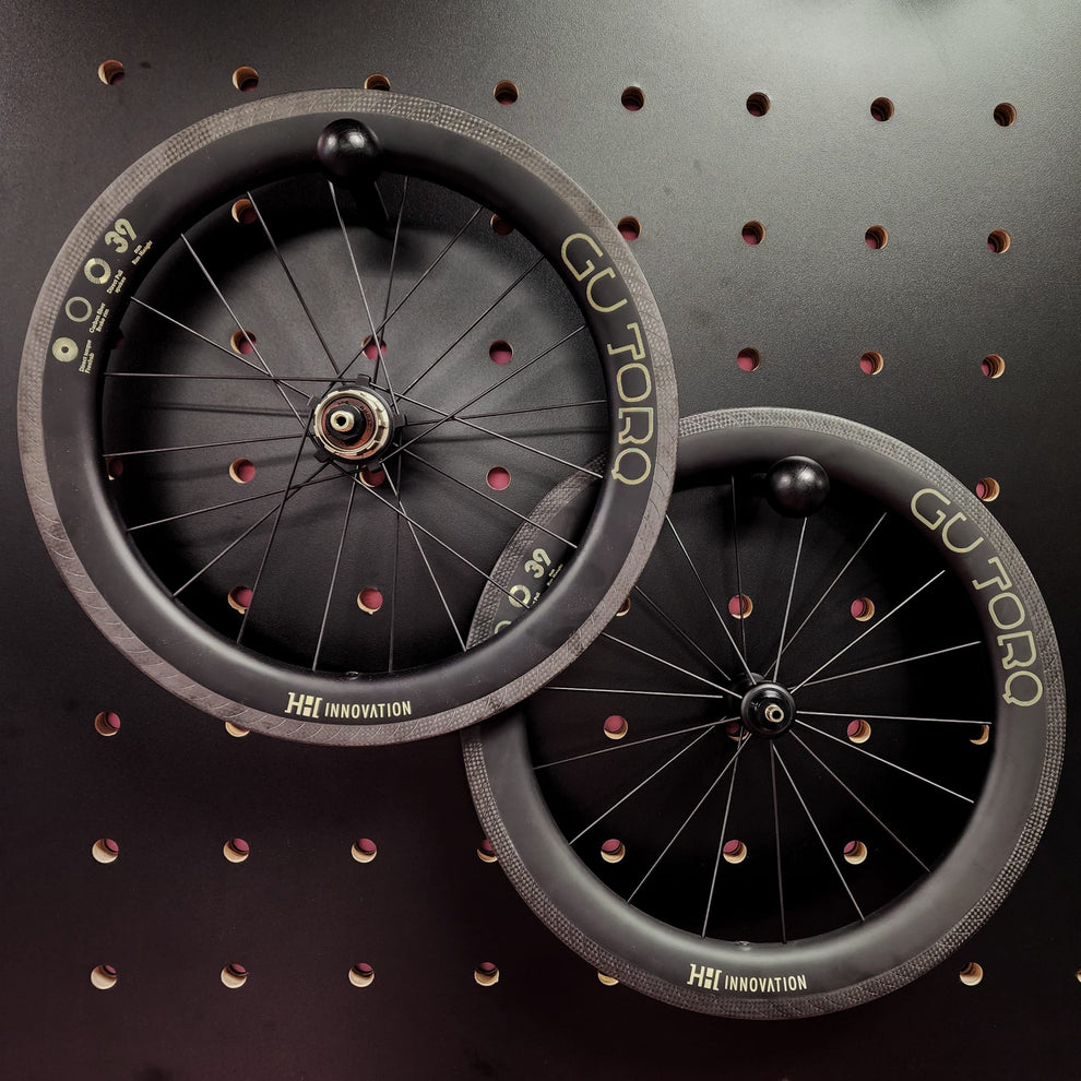 HH GU TORQ 39MM RIM CARBON 349 WHEELSET FOR BROMPTON 7 SPEED – Little ...