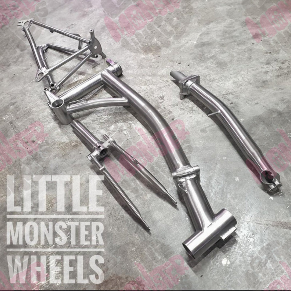 ZENITH TITANIUM TRIFOLD STEM GR5 SUPERIOR – Little Monster Wheels